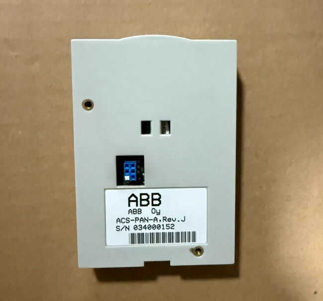 ABB ACS-PAN-A Handheld Control Panel for Industrial Drives